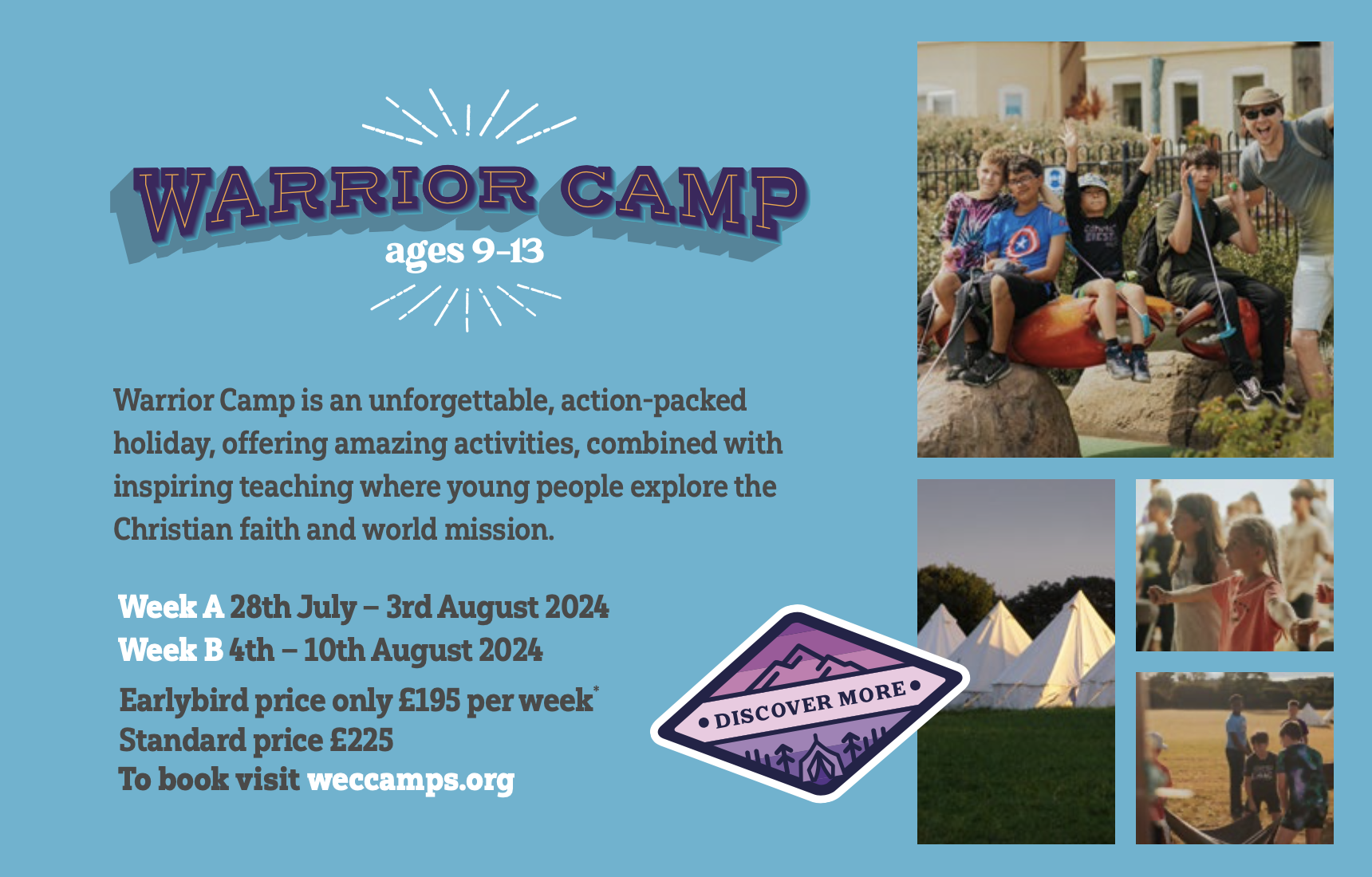Warrior Camp – WEC Youth Camps